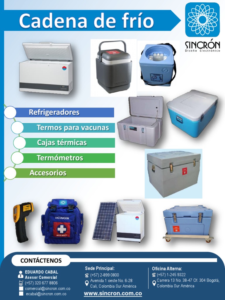 Cadena Frio.pdf | Bogotá | Colombia