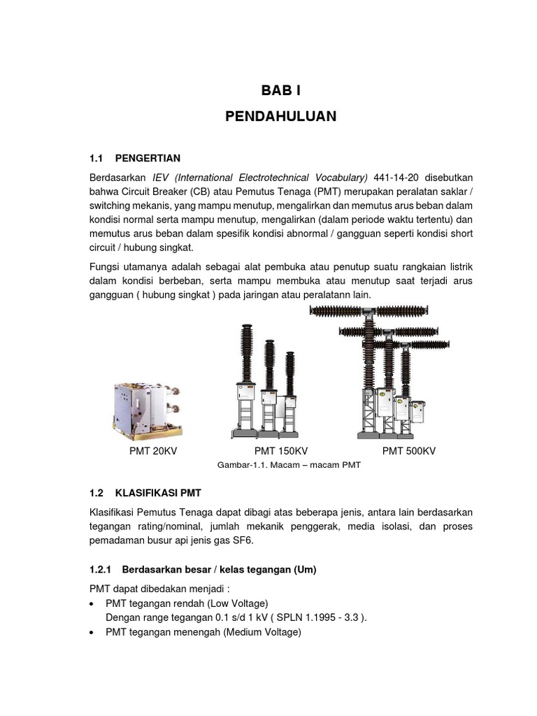 Panduan Pemutus Tenaga (PMT) | PDF | Sains & Matematika