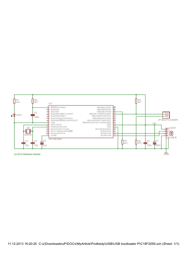 USB Bootloader PIC18F2550 PDF | PDF | Échecs | Théorie (échecs)
