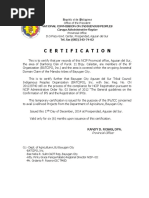 CERTIFICATE OF ENROLLMENT 4ps | PDF