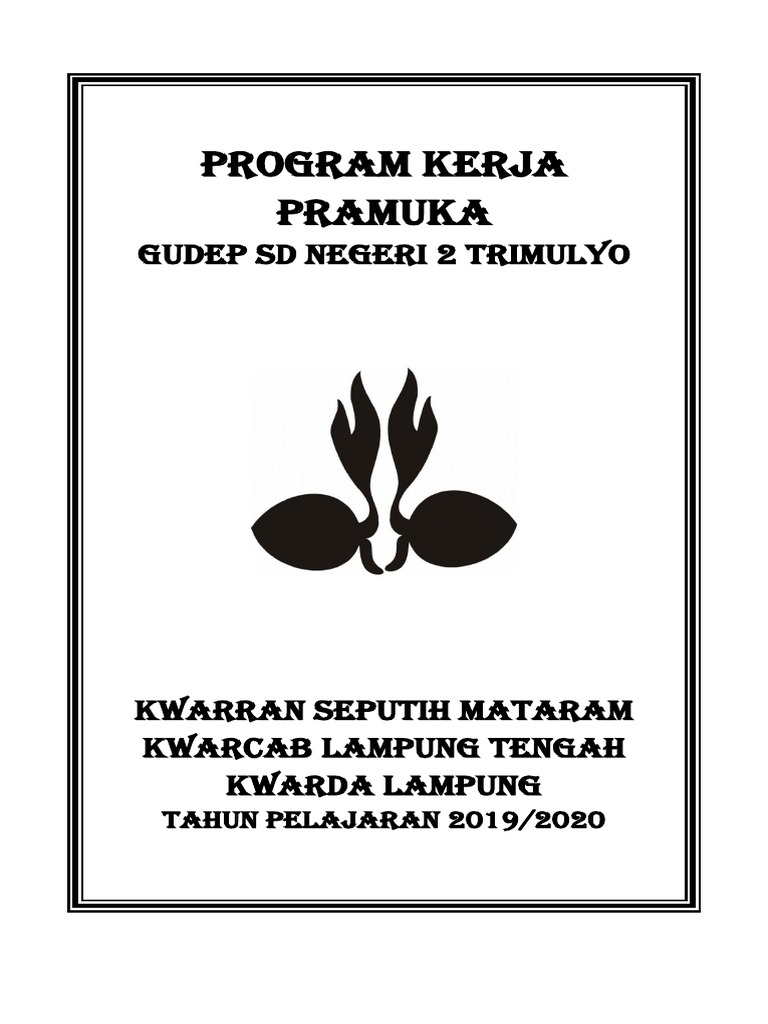 Program Kerja Gugus Depan | PDF