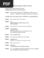 Aladdin (Script For The Full Musical Performance) | PDF | Leisure