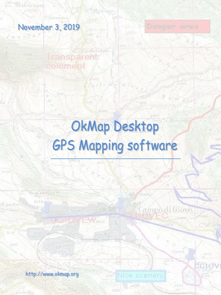 Okmap en | PDF | Global Positioning System | File Format