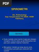 Interpretasi Spirometri | PDF