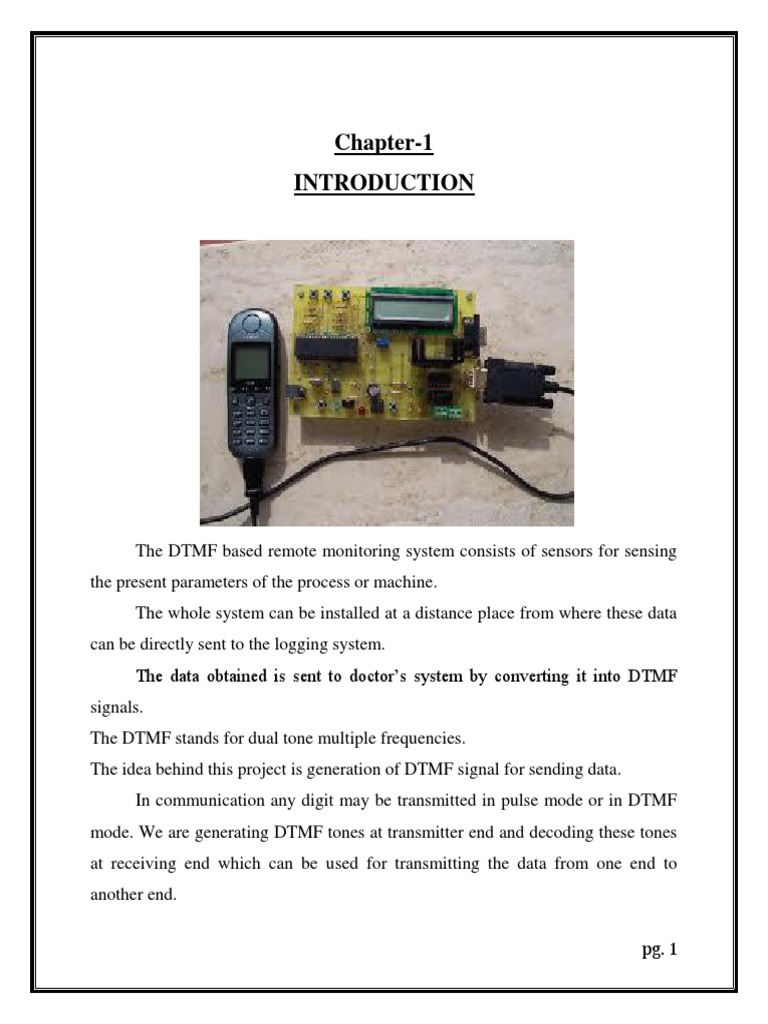 Project DTMF | PDF | Transformer | Inductor