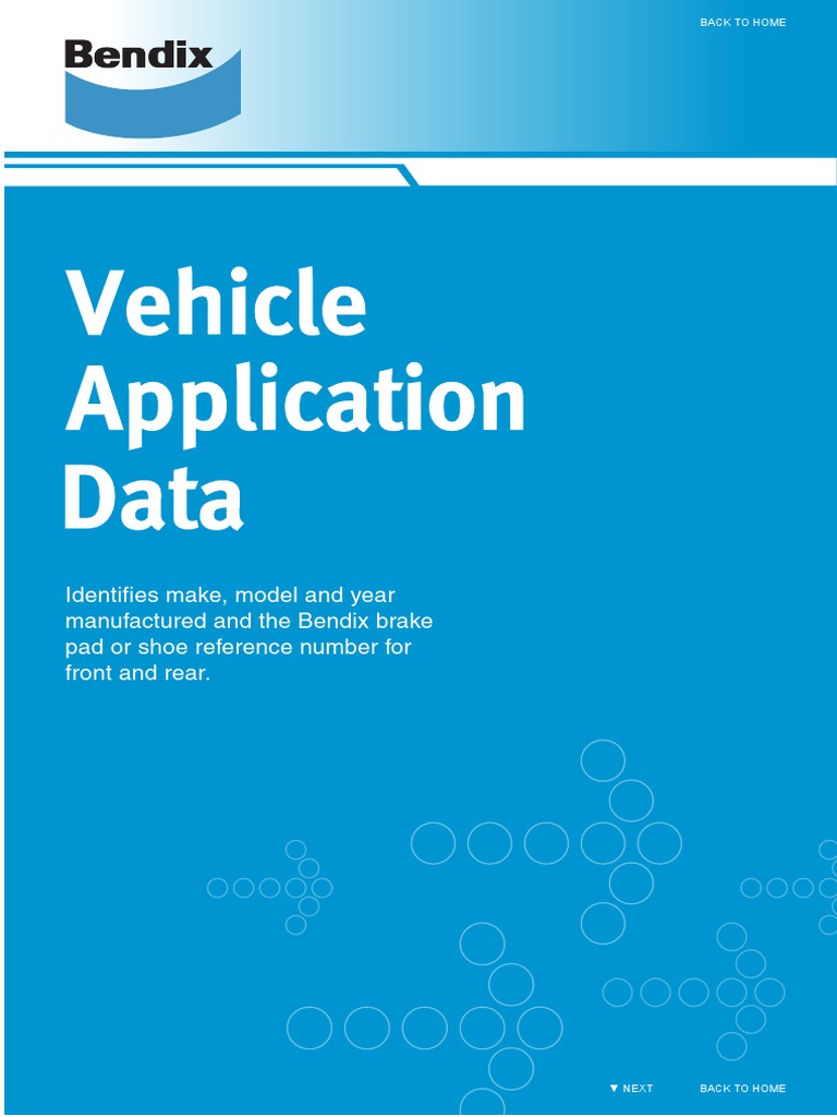 Vehicle Application Data PDF | PDF | Sedans | Car Manufacturers