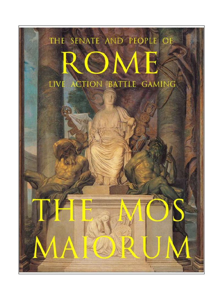 The Mos Maiorum | PDF | Roman Legion | Roman Empire
