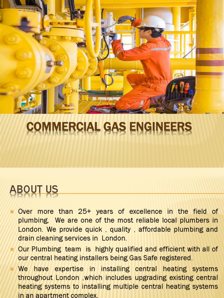 London Commercial Gas Engineering Services | PDF