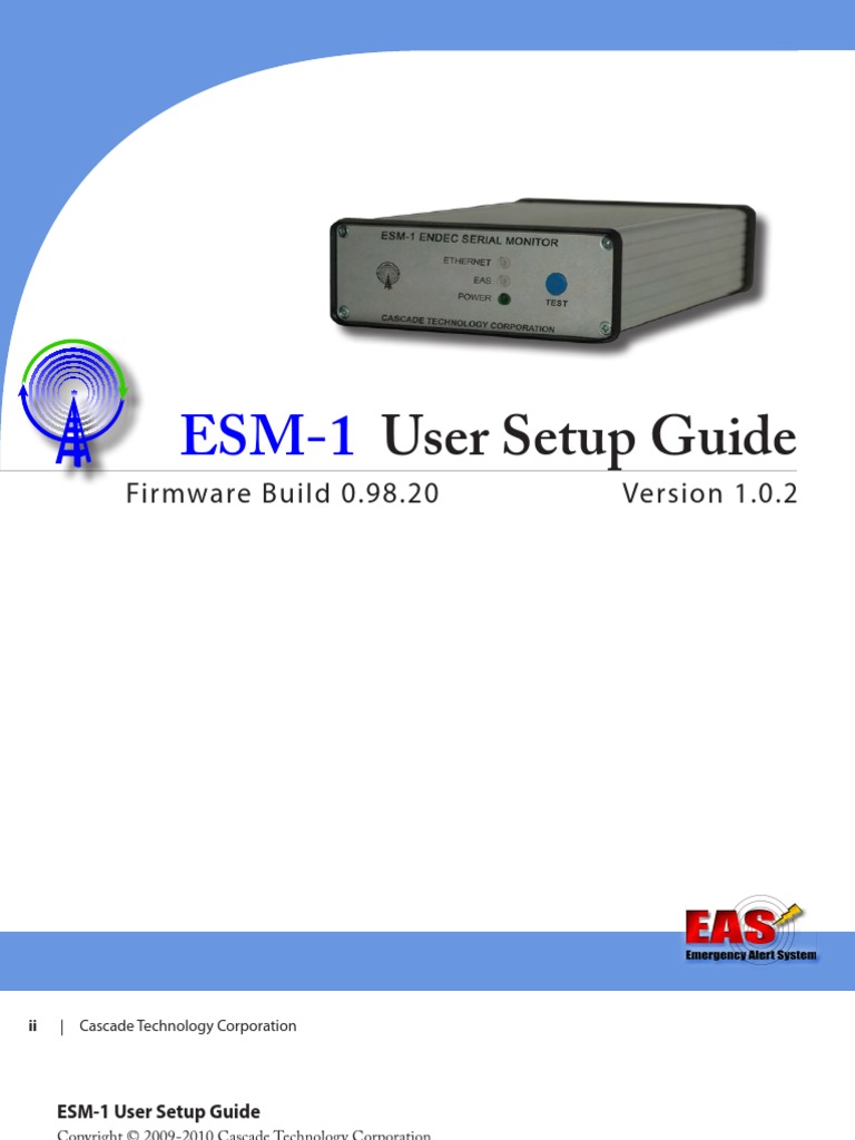 Esm 1 Manual | PDF | File Transfer Protocol | Ip Address