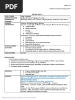 Types of Communicative Strategy: Topic Control, Topic Shifting, Repair ...