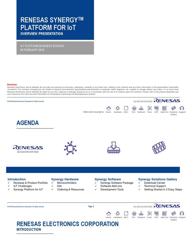Synergy Platform For Iot Presentation | PDF | Microcontroller ...