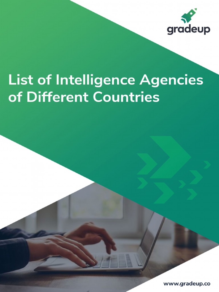 Intelligence Agencies of Different Countries | PDF | Secret ...