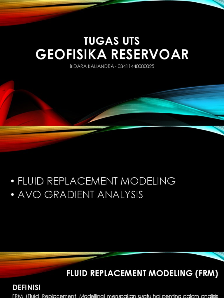 Analisis Geofisika Reservoir | PDF