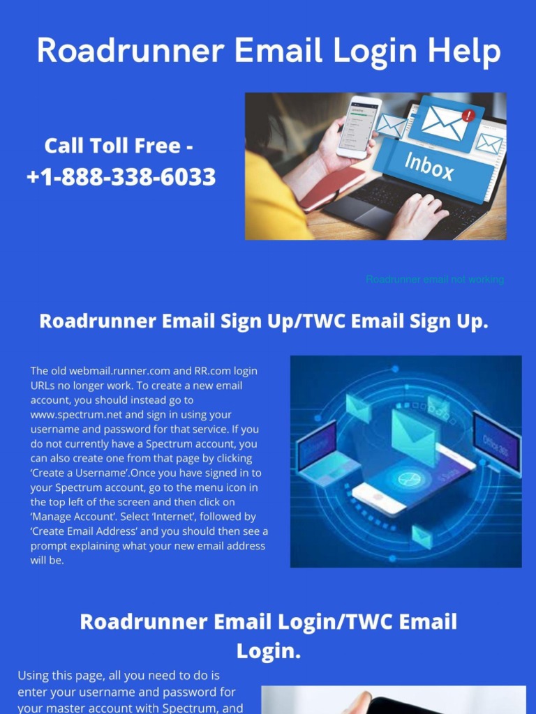 Roadrunner Email Login Help | PDF