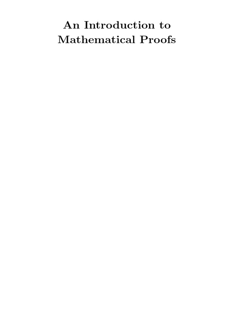 Mathematical Proof | PDF | Function (Mathematics) | Mathematical Proof