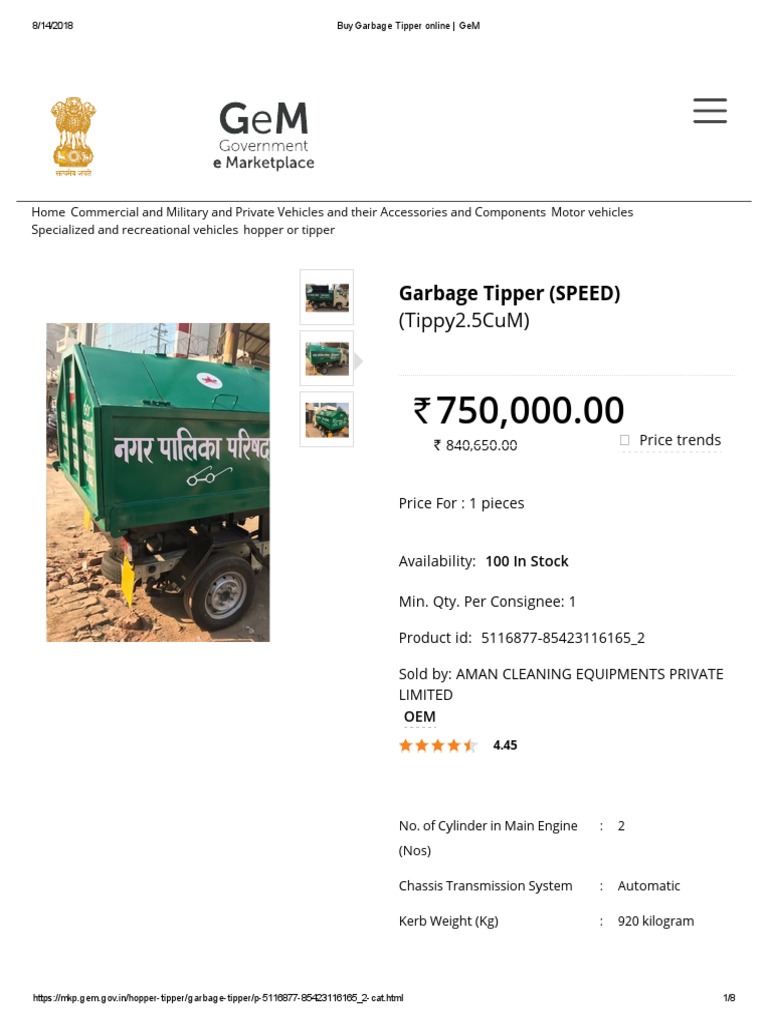 Specification of Mini Tipper | PDF | Axle | Engines