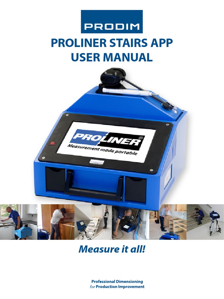 Prodim Manual Proliner 4X Stairs EN PDF | PDF | Stairs | Computing And ...