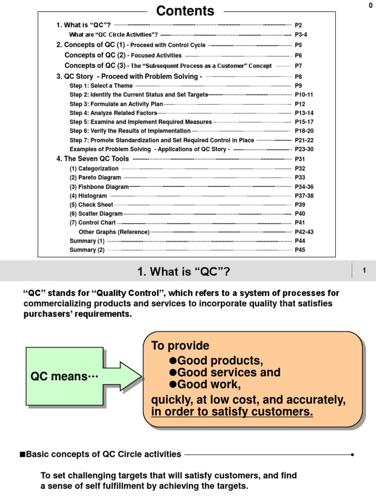 For Reference QCC Training - PPSX | PDF | Standardization | Business