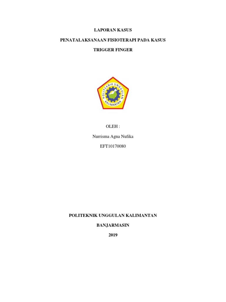 Laporan Kasus Trigger Finger | PDF