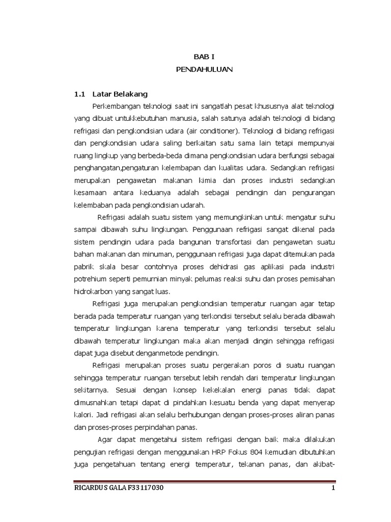 Refrigasi 808 | PDF