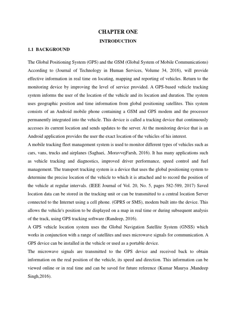 GPS Vehicle Tracking Systems Overview | PDF | Dynamic Programming ...