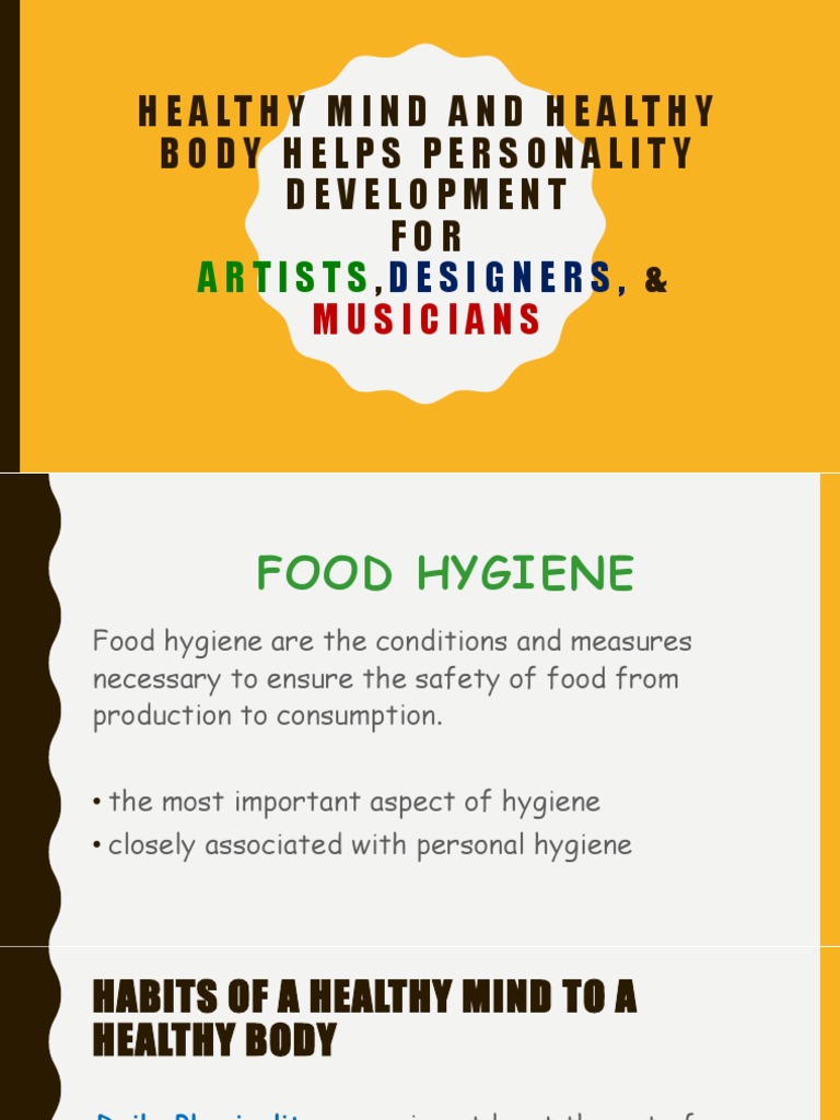 Healthy Mind and Healthy Body | PDF | Healthy Diet | Foods