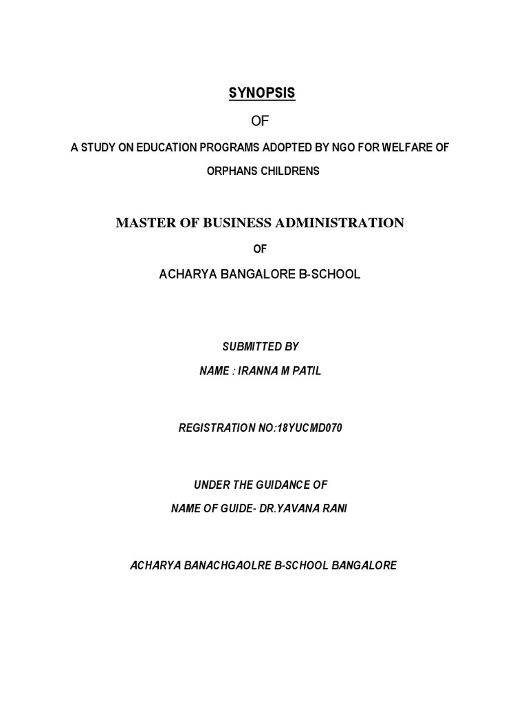 SRP Project | PDF | Data | Non Governmental Organization