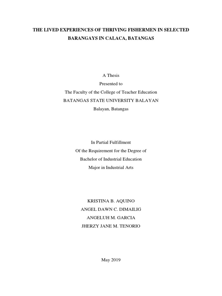 Front Page Thesis Final | PDF