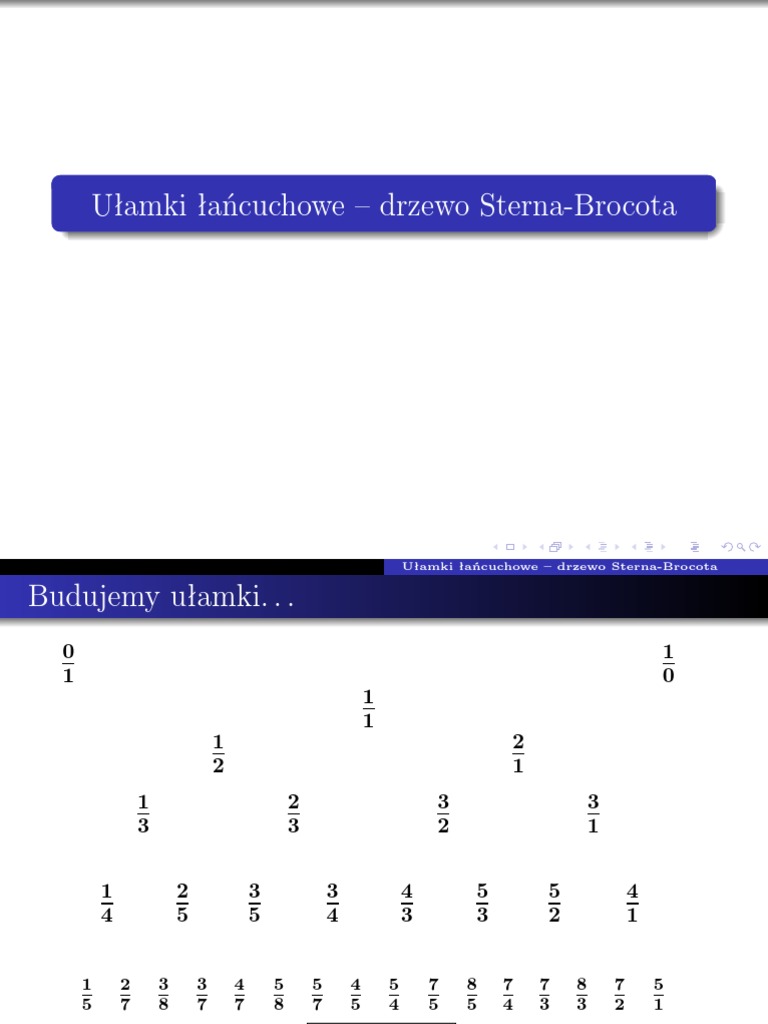 Drzewo Sterna Brocota | PDF