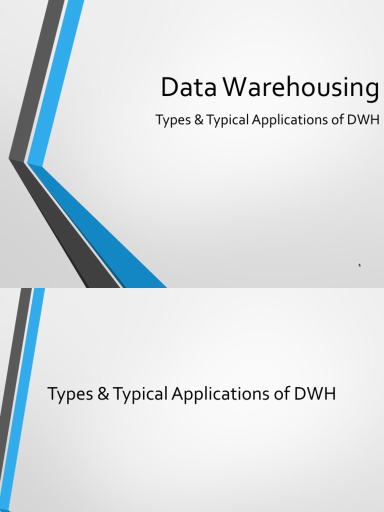 DW Applications | PDF | Data Warehouse | Warehouse