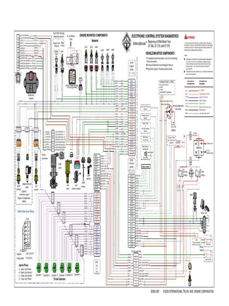 Diagrama DT 466 International | PDF