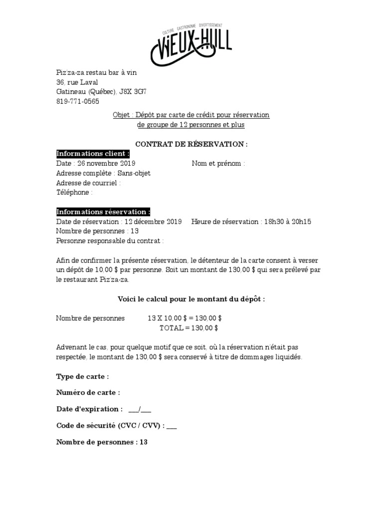 Contrat de Réservation | PDF | Crédit | Finance et gestion monétaire