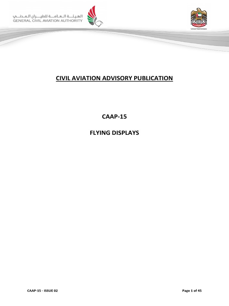 Caap 15 | PDF | Aviation | Aircraft
