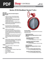 Bray Series 30 31 Butterfly Valve | PDF | Valve | Stainless Steel