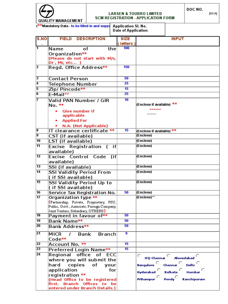 SubContractor Registration Form | PDF | Deep Foundation | Crane (Machine)