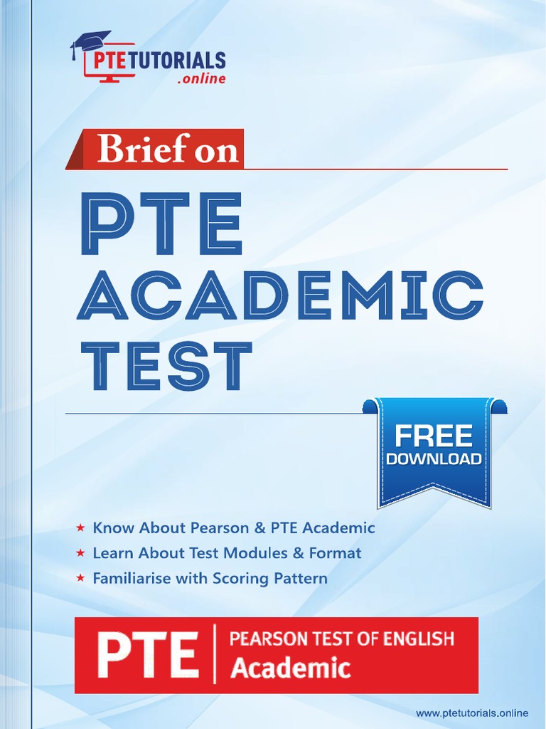 PTE Tutorials PTEGuide | PDF