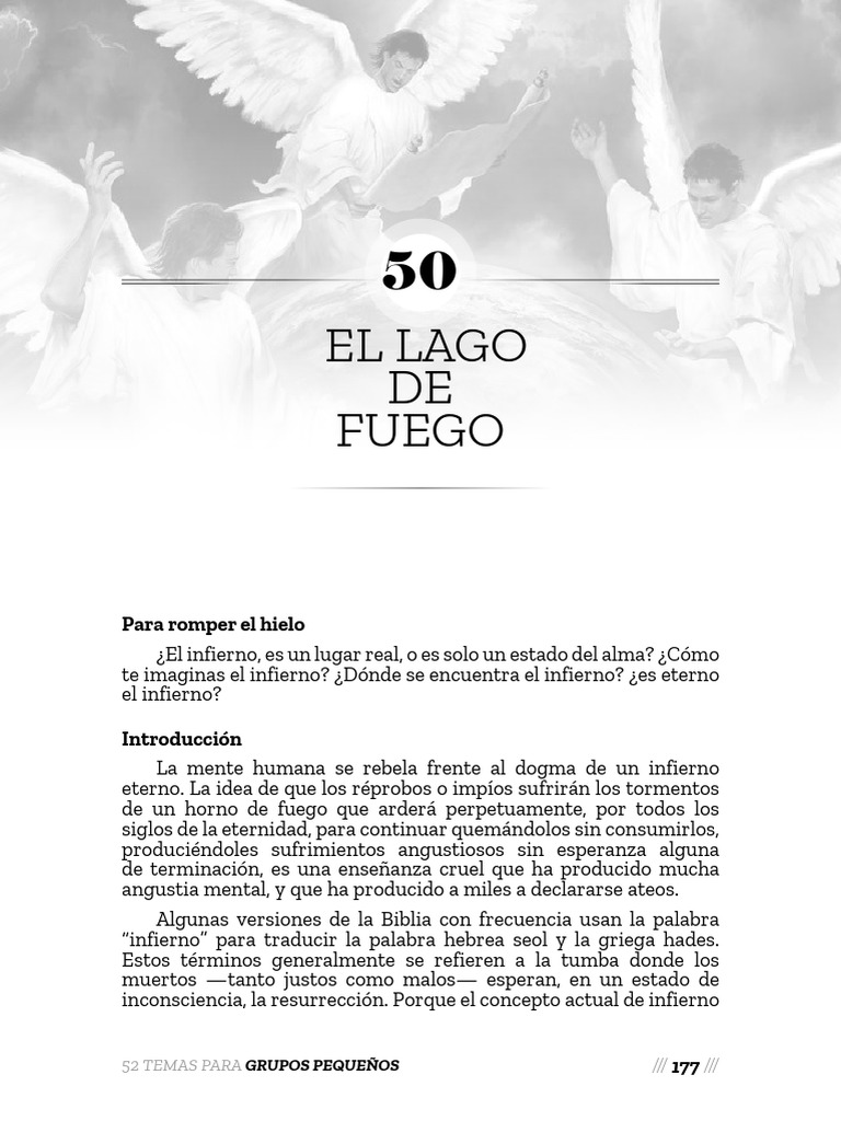 El Lago de Fuego: Conceptos y Creencias | PDF | Infierno | Mitología