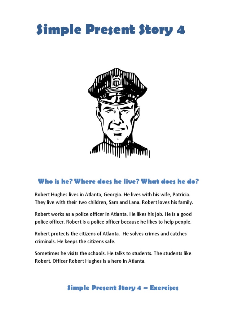 Simple Present Story 4 PDF | PDF | Question | Linguistic Typology