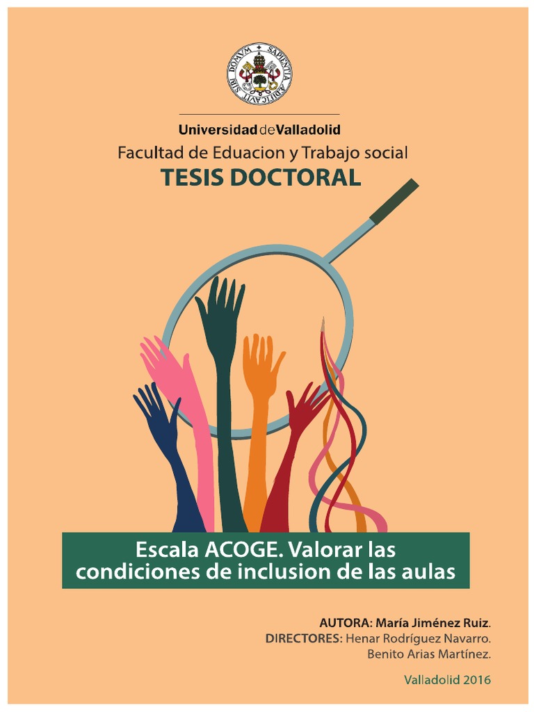 Escala ACOGE PDF | PDF | Inclusión (Educación) | Educación especial