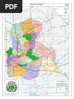 Mapa Del Estado Falcón Con Sus Municipios | PDF