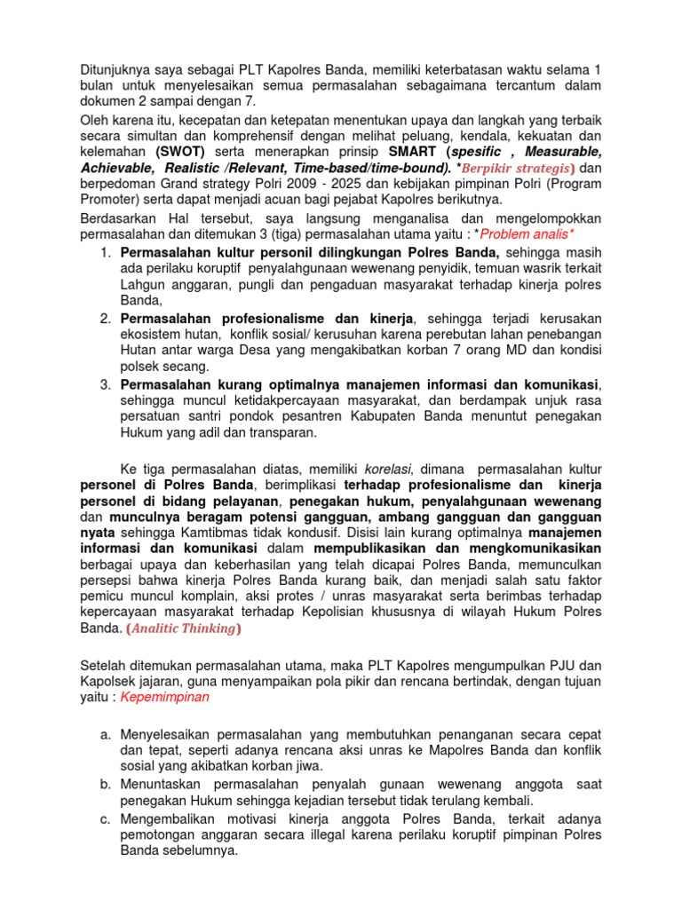 JAWABAN NARASI SOAL INTRAY Edit2 | PDF