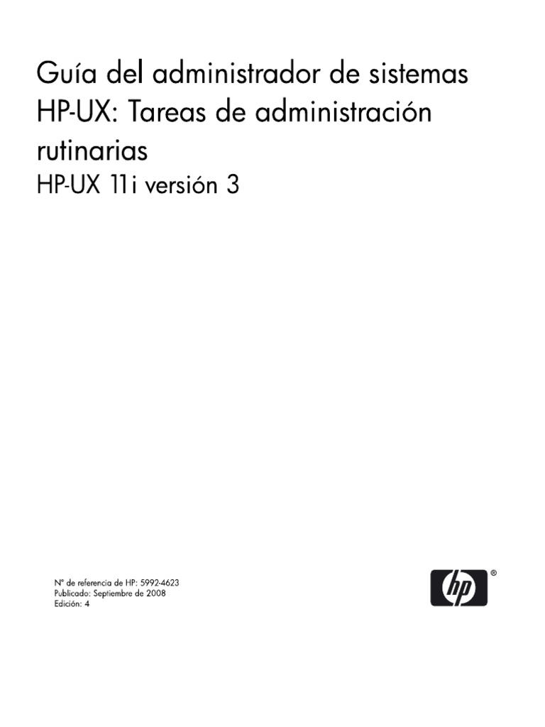 HP Ux PDF | Descargar gratis PDF | Sistema de archivos | Gestión de datos