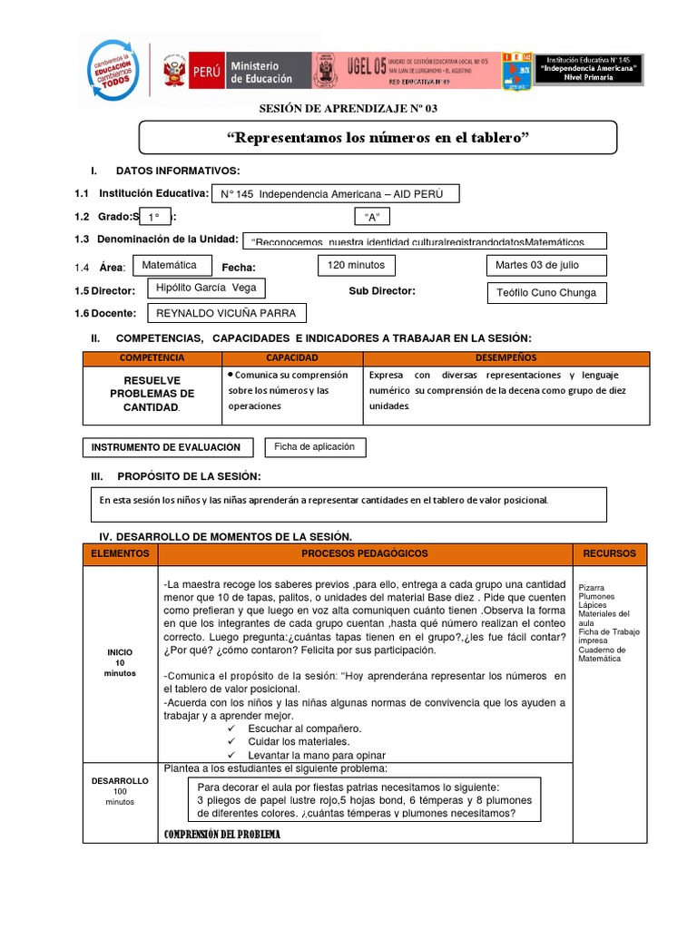 Hojas De Trabajo Para Comprender El Valor Posicional Valor Posicional