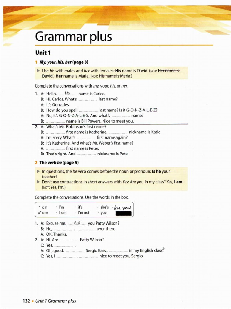 Grammar Plus 1.5 | PDF