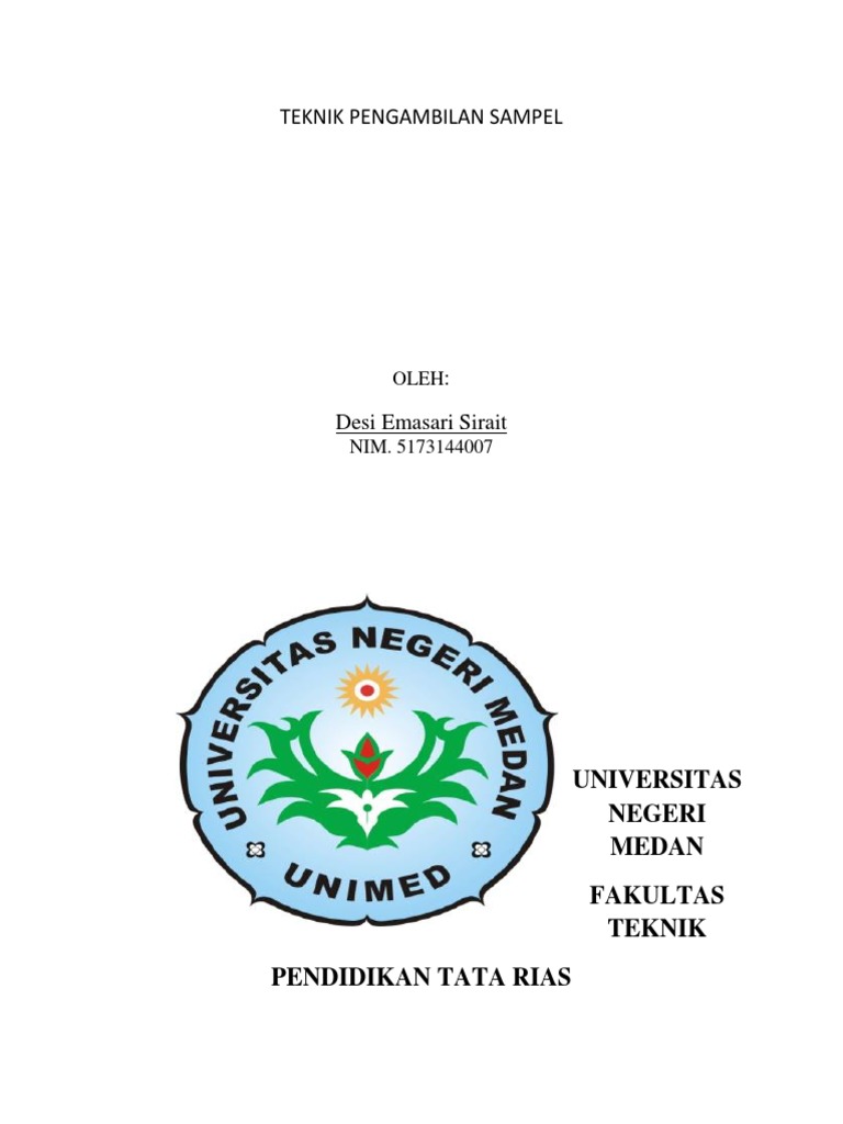 Macam-Macam Teknik Sampling | PDF