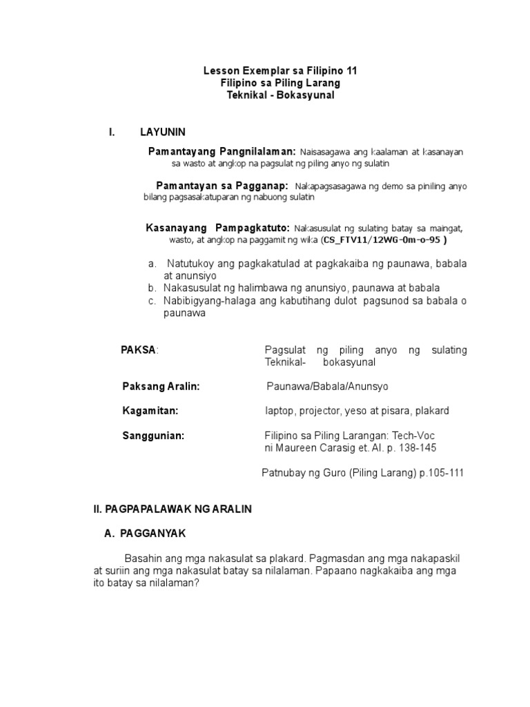 10.-Exemplar Paunawa | PDF