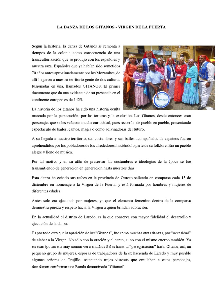 La Danza de Los Gitanos | PDF | Pueblo romaní