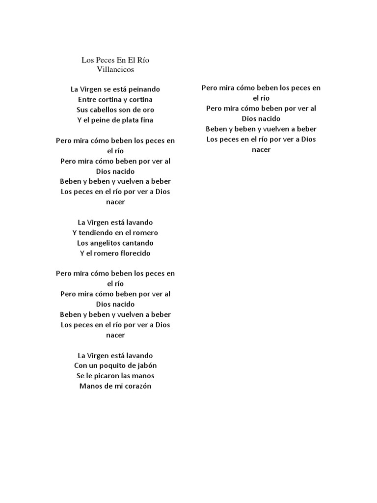 Los Peces en El Río | PDF | Nochebuena | Navidad