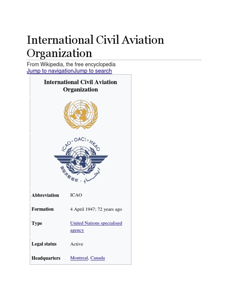 Icao | PDF | Aviation