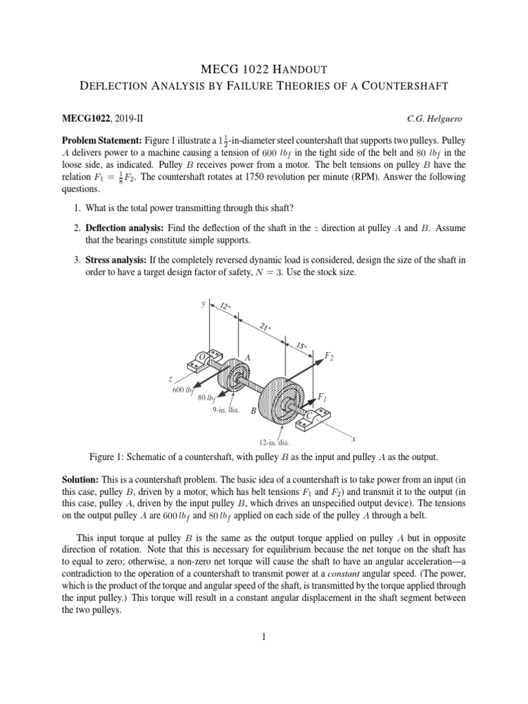 Mechanical Desisgn | Download Free PDF | Torque | Belt (Mechanical)